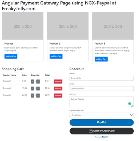 How To Integrate PayPal In Your Angular App A Step By Step Guide