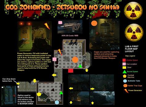 Zombified Call Of Duty Zombie Map Layouts Secrets Easter Eggs And