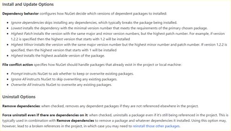Consume NuGet Packages JetBrains Rider Documentation