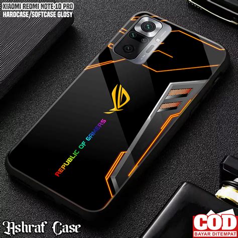 Jual Case Xiaomi Redmi Note 10 Pro Casing Hp Xiaomi Redmi Note 10 Pro R0G Silikon Hp