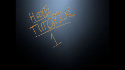 Haxe Tutorial 1 Getting Set Up Youtube