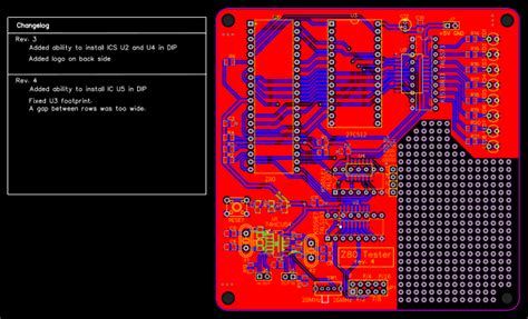 Z80 Tester Oshwlab
