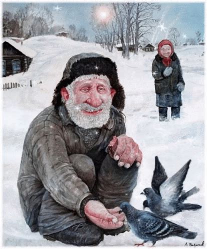 Old Man  Old Man Feeding Descobrir E Compartilhar S