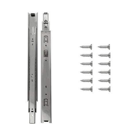 Hickory Hardware 16 In Full Extension Soft Close Self Closing Side