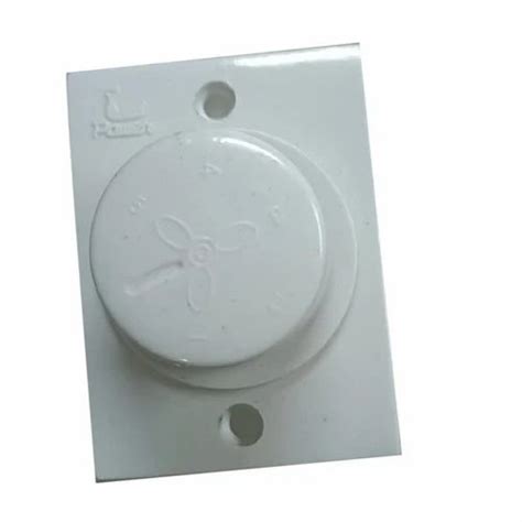 White 5 Step Socket Fan Regulator At ₹ 120piece In New Delhi Id