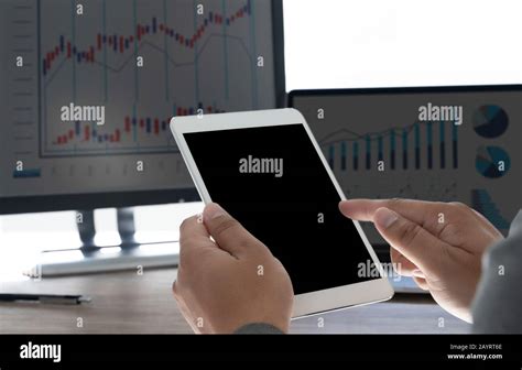 Laptop With Blank Screen And Laptop With Blank Copy Space Screen For Your Advertising Text