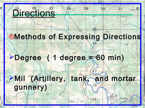 Basic Map Reading Ppt