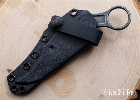 Bastinelli Knives Anomaly N690c Dark Stonewash Doug Marcaida Design