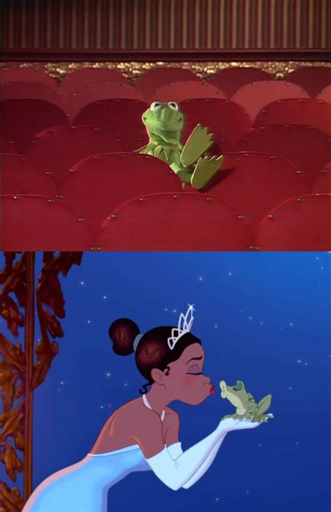 Kermit The Frog Watches The Princess And The Frog By Disneyfan3000 On
