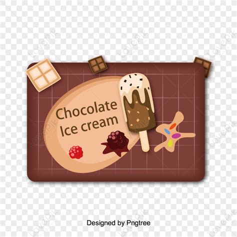 만화 납작한 아이스크림 아이콘 여름 시원한 음료초콜릿빙수 Png 일러스트 무료 다운로드 Lovepik