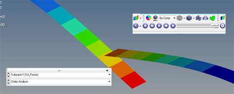 Optistruct Hm 2017 Cntnlsub Non Linear Quasi Static Altair Community