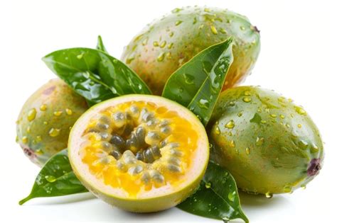 Fruit De Maracuja Frais également Connu Sous Le Nom De Fruit De La
