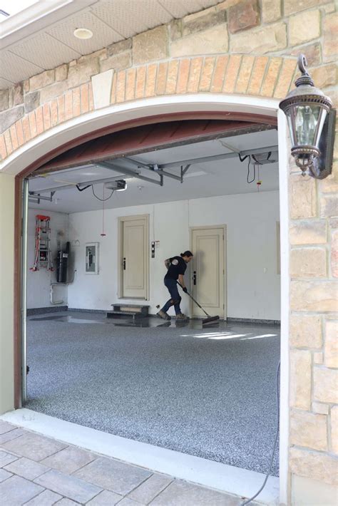The Polyaspartic Floor Installation Process Infinity Garage Solutions