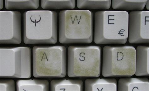 Wasd Keyboard Movements Histories Retro Computing