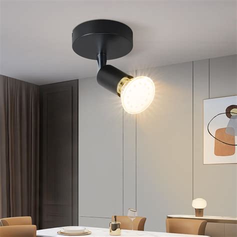 Paquete De 2 Focos De Techo Led Luces De Techo Modernas Foco De Techo