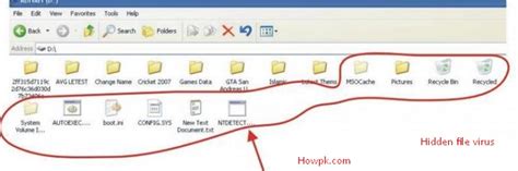 How To Remove Hidden File Virus From Windows HowPk