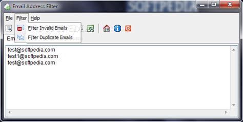 Email Address Filter Download Softpedia