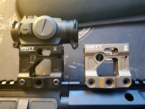 Unity Fast T2 Mount 2 26 Inch Height For T1 T2 Romeo5 Black Or Fde Color