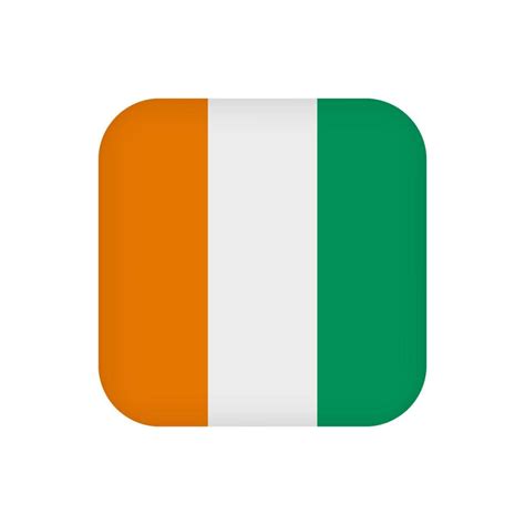 Ivory Coast Flag Official Colors Vector Illustration 10420860 Vector Art At Vecteezy