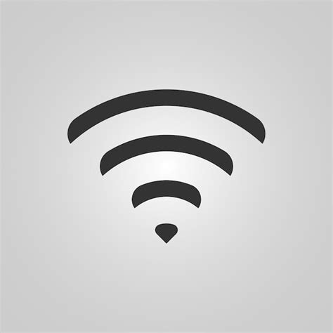 Premium Vector Wi Fi Icon Vector Illustration