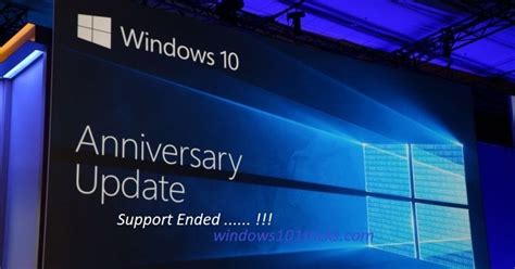 Microsoft Ended Support For Windows 10 Version 1607 By Windows 11 And Windows 10 How To Guide