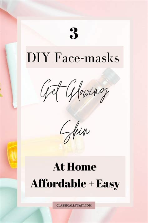 Three Diy Facial Masks Diy Facial Diy Face Mask Diy Facial Mask