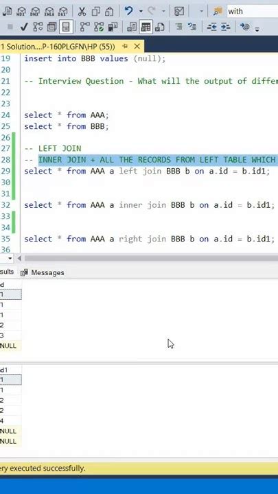 Sql Leftjoin Sqltutorial Sqlinterview Sqlserver Mysql Sqltutorialforbeginners The