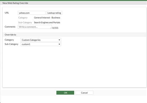 Technical Tip Web Rating Override And Category Co Fortinet Community