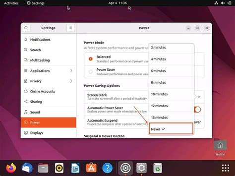 How To Turn Off Power Saving Mode In Ubuntu