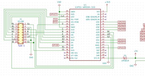 Radioelf Pcb Para Panel Rgb De 64x32 Píxeles Proyecto Domótica Fácil Con Jota