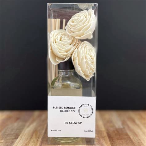 The Glow Up Floral Diffuser Blessedremedies