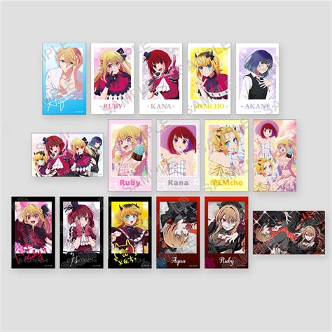 [최애의 아이] 미니 브로마이드 컬렉션 Ver 3 Pack 박스 전 16종 1팩 2매