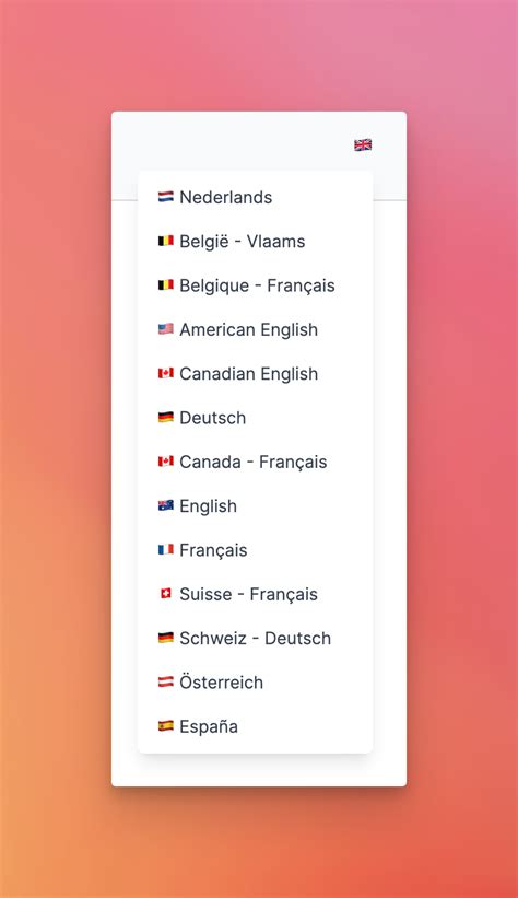 Language Switcher Laravel Langcountry
