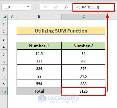 How To Sum Rows In Excel Easy Methods ExcelDemy