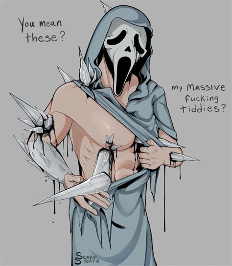 Rule 34 Dead By Daylight Ghostface Ice Ink Meme Nipple Piercing Nipples Scream Franchise
