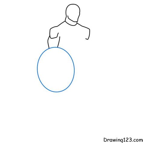 ارسم درع كابتن أمريكا