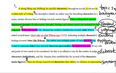 Ela A30 Critical Analysis Essay Sample Paragraph Whats Happening In Kenaston School
