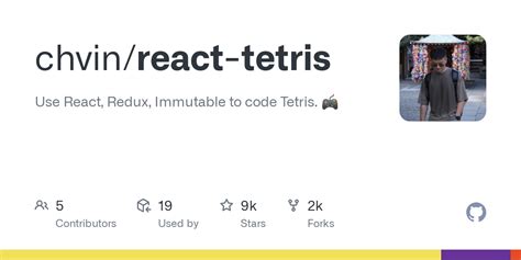 Github Chvinreact Tetris Use React Redux Immutable To Code Tetris 🎮