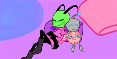 Pin On Zim Invader Zim Disney Characters Minnie