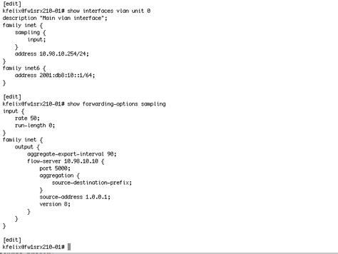 Ken Felix Security Blog Netflow On Juniper SRX