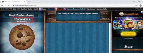 Javascript How To Click On The Cookie Numerous Times In Order To Play