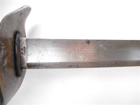 French M1833 Naval Boarding Cutlass Sword No Scabbard