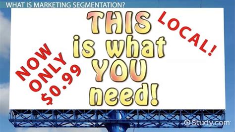 Segmentation Variables In Marketing Definition Types And Example Lesson