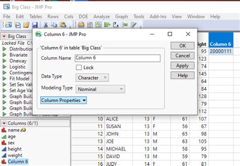 How To Convert A Numeric Column To A Date Column Correctly Jmp User