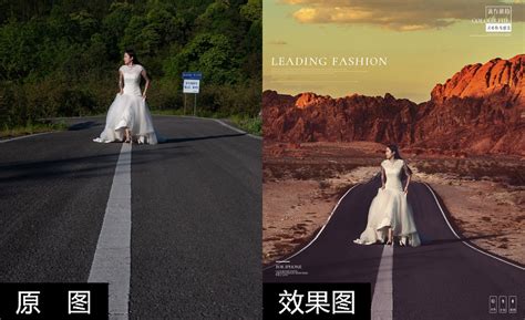 Ps 旅拍婚纱人像合成 摄影艺术教程ps（cc2018） 虎课网