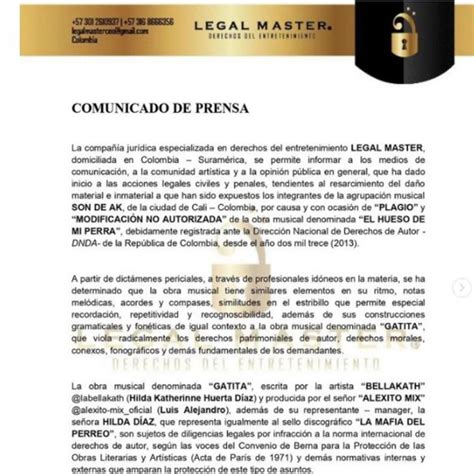 Bellakath fue demandada por plagio de su canción Gatita Infobae