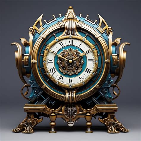 Premium Ai Image Old Fashioned Alarm Clock On Coloring Background Space For Text