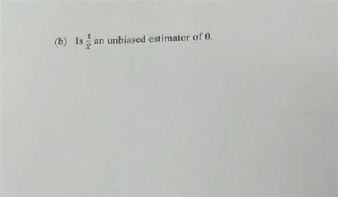 Solved Consider The Following Distribution F X θx X 1 21