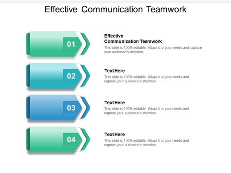 Effective Communication Teamwork Ppt Powerpoint Presentation Infographic Template Themes Cpb