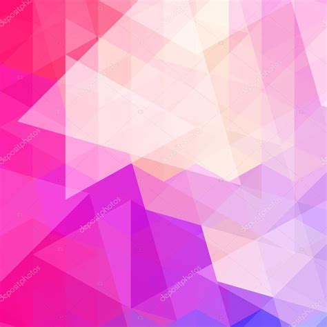 Abstract Colorful Triangle Pattern Background Vector Stock Vector